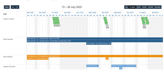 New Diary and Planning Features